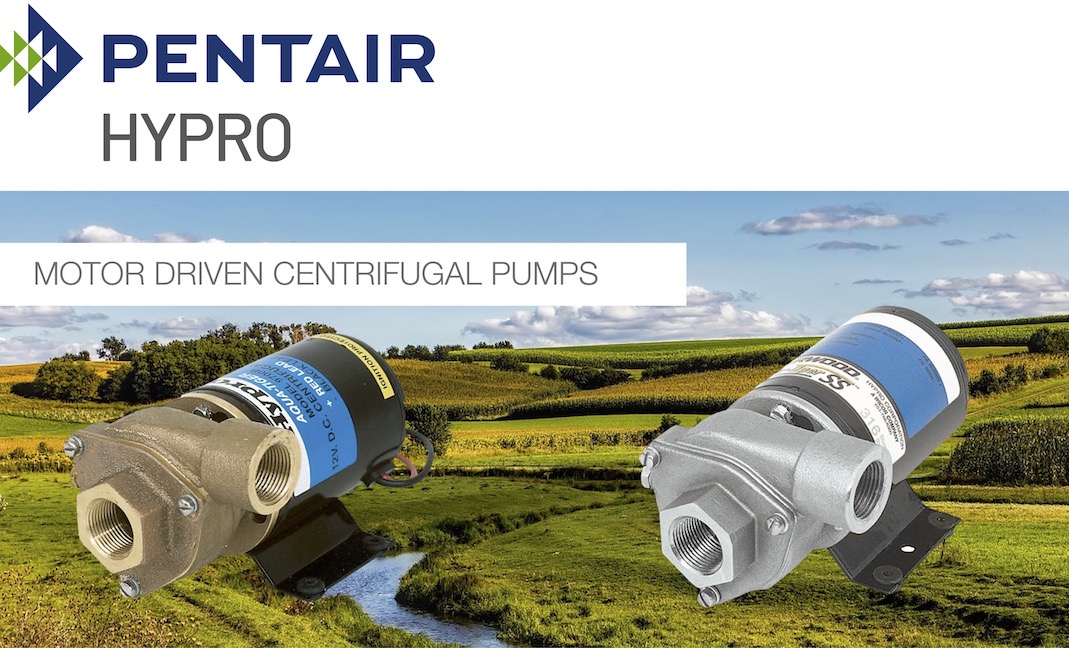 Hypro 9700 Series 12V Motor Driven Centrifugal Pumps