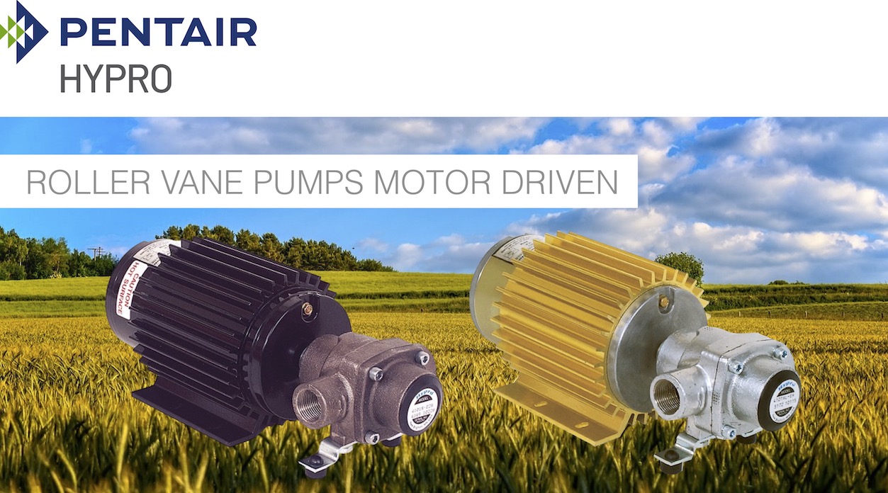 Hypro 12 Volt Motor Driven Roller Vane Pumps