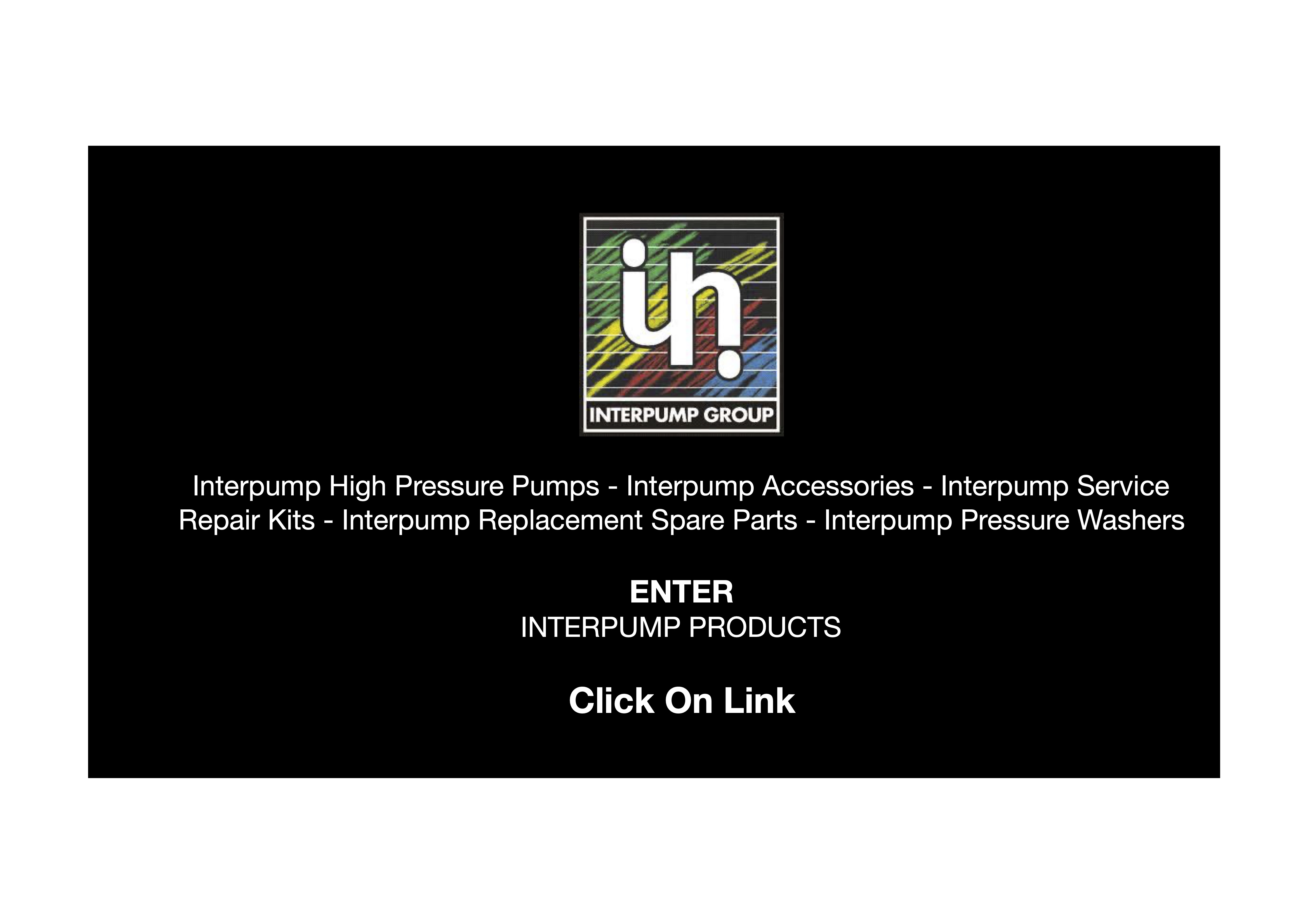 Interpump High Pressure Pumps UK's No 1 Supplier