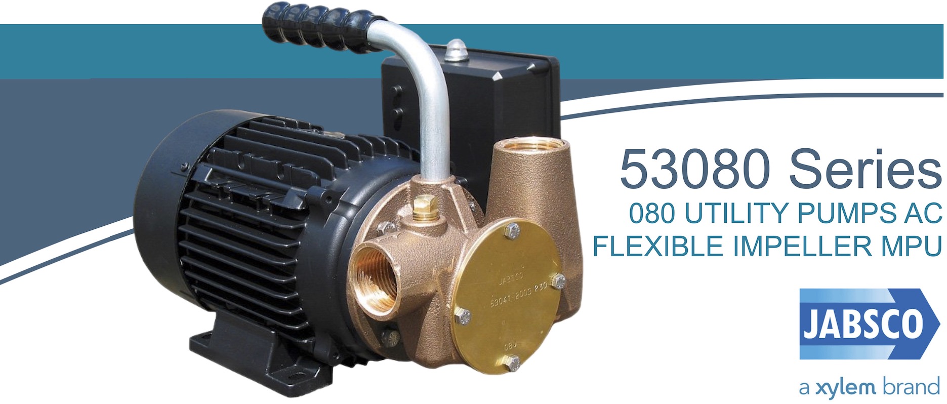 Jabsco P80 Utility Pump 1.5 Bar 33 Lpm 53081-2003-230v