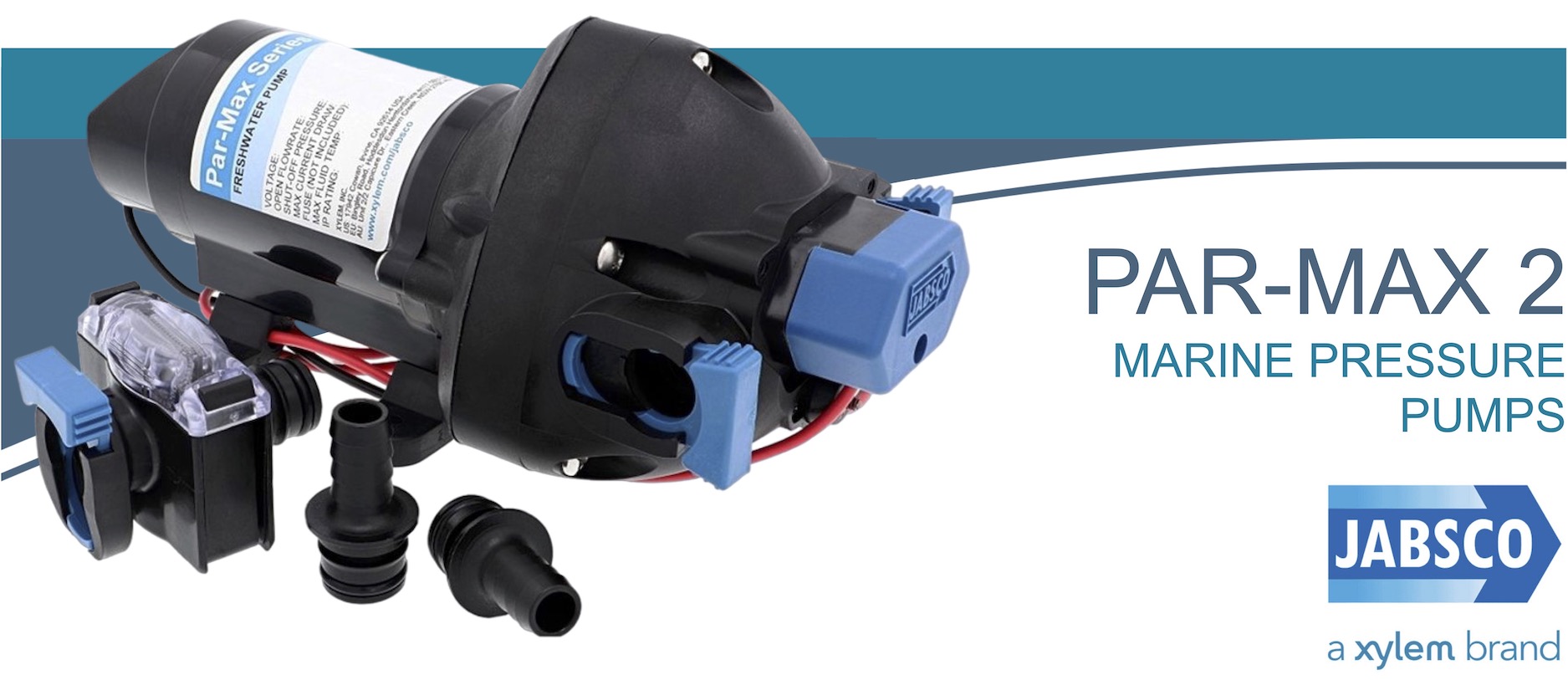 Jabsco Par Max 2 Series Marine Water Pressure Pump