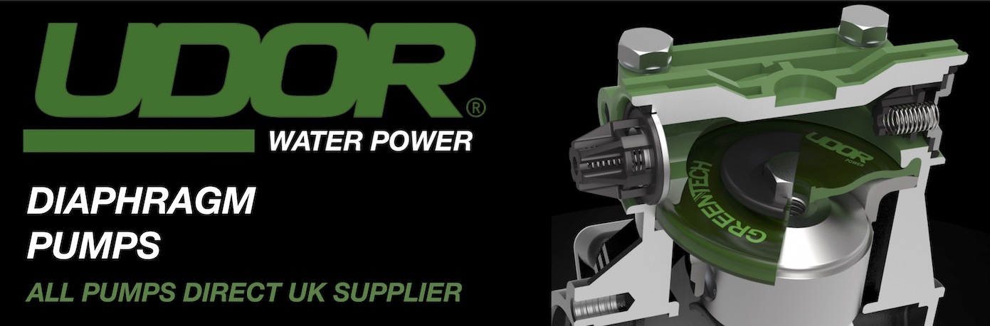 UDOR Diaphragm Pumps UK's No 1 Supplier