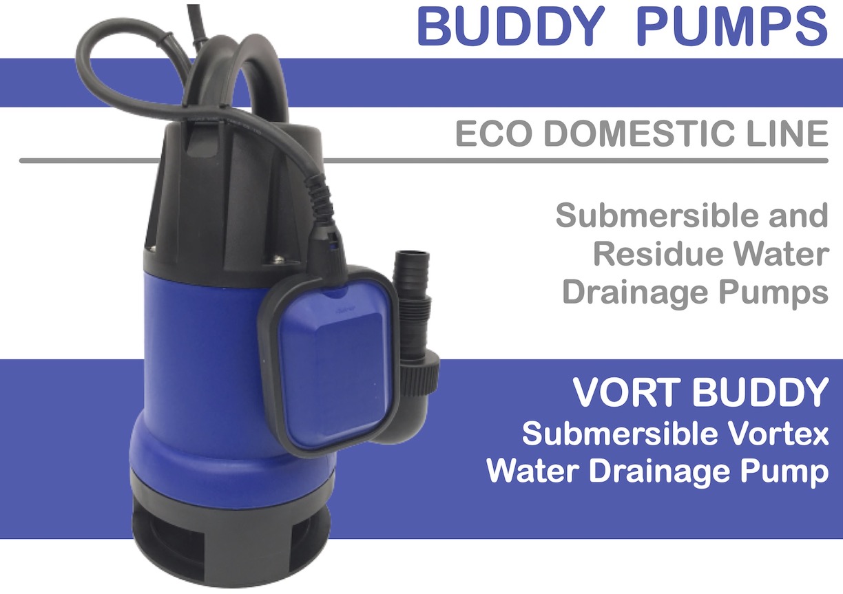 Vort Buddy Submersible Vortex Water Drainage Pumps
